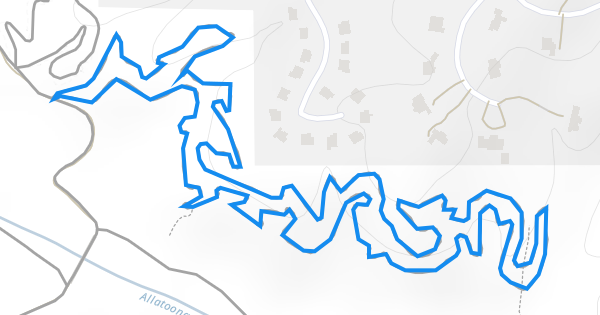 Wildcat Mountain Biking Trail - Acworth, Georgia