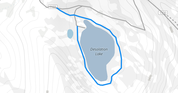 Desolation Lake Loop Hiking Trail - Brighton, Utah