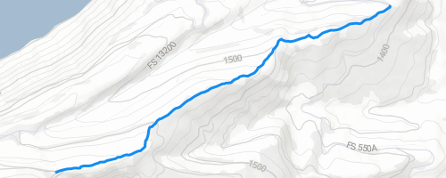 Shannon Ridge Mountain Biking Trail - Hamilton, MT