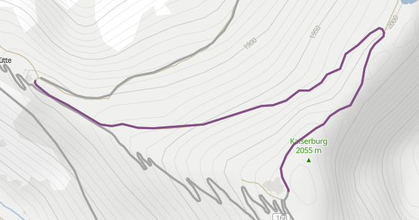 Kaiserburg Climb Mountain Biking Trail - Feld Am See