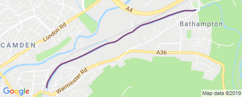 Bath to Bathampton canal path Mountain Biking Trail