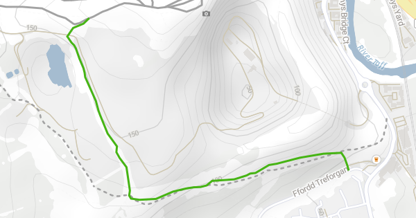 Old Garth Quarry Tramway Multi Trail - Gwaelod-y-garth