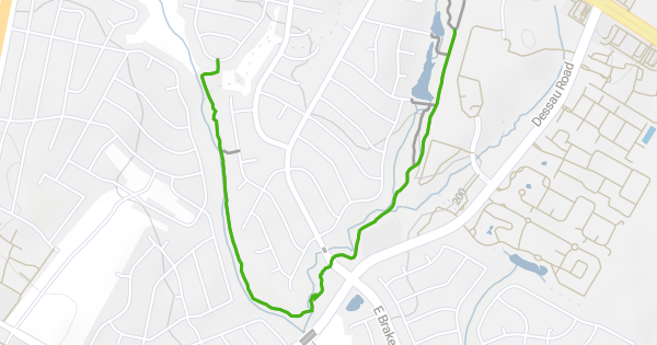 Copperfield Park Multi Trail - Austin, Texas