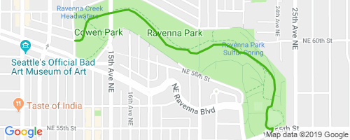 Ravenna Creek Traverse - South Side Multi Trail - Seattle