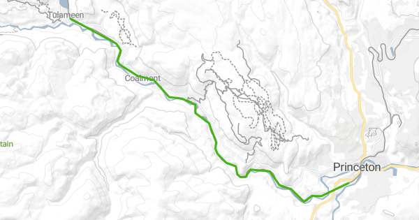 KVR - Princeton to Tulameen Mountain Biking Trail