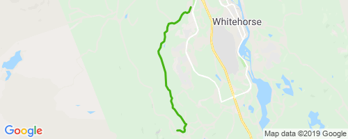 Copper Skiing Trail - Mt McIntyre, Whitehorse, Yukon