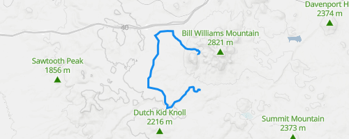 bixler to bill williams loop Mountain Biking Trail - Williams, AZ