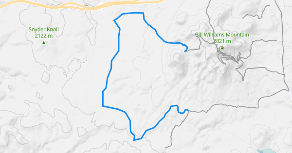 bixler to bill williams loop Mountain Biking Trail - Williams, AZ