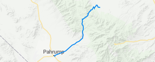 Wheeler Pass Road ATVing/Offroading Trail - Pahrump, NV