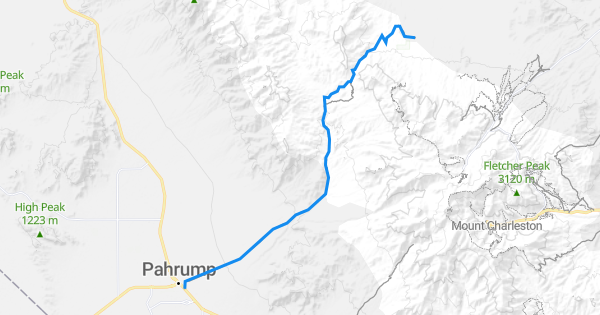 Wheeler Pass Road ATVing/Offroading Trail - Pahrump, NV