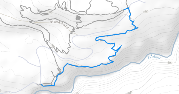 Raft Rim Mountain Biking Trail - Clearwater, BC