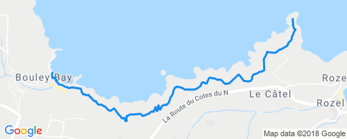 Cliffpath - Bouley Bay to Whiterock Mountain Biking Trail