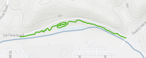 River Trail Mountain Biking Trail - Decorah, Iowa