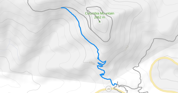 Kettle Crest Trail - Sherman Pass to Columbia Mountain Mountain Biking ...