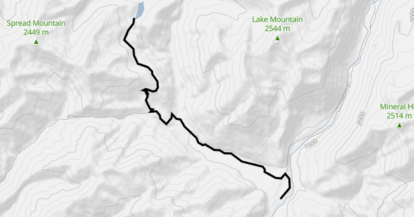 Otatsy Lake Multi Trail - Ovando, MT | Trailforks