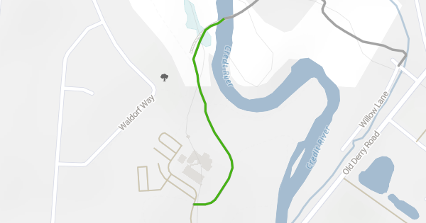 Meadowvale Conservation Area West Mountain Biking Trail - Mississauga