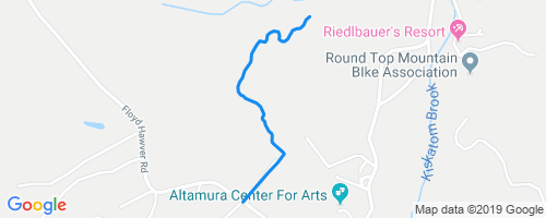 Rodeo Field to Rick's Rock Mountain Biking Trail - Round Top