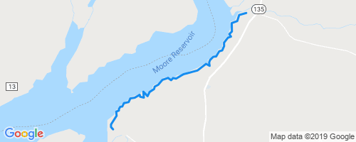 Moore Reservoir Trail, Bud Light Loop Mountain Biking Trail - Littleton, NH