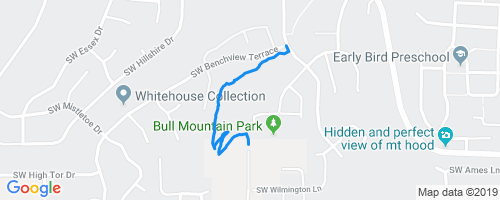 Bull Mountain Trail 1 Mountain Biking Trail - Tigard