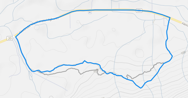 Hagensborg Loop Trail Mountain Biking Trail - Hagensborg