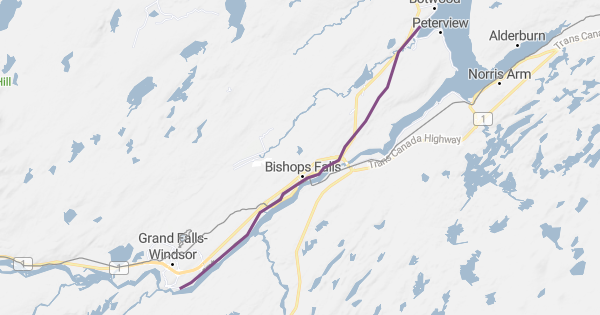 Grand Falls to Botwood Branch Line Multi Trail - Bishop's Falls, NL