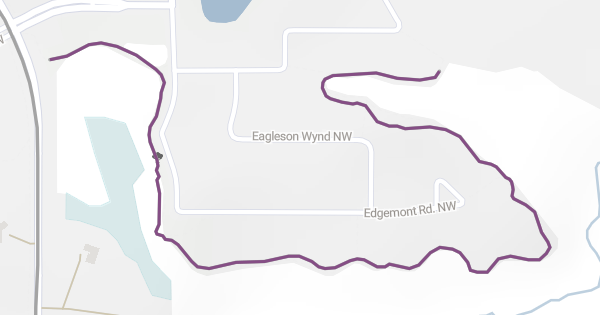 Edgemont East Multi Trail - Northwest Edmonton, Alberta