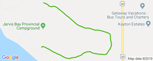 K9 Mountain Biking Trail - Sylvan Lake, Alberta