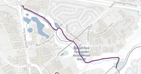 Forwell Creek Trail Multi Trail - Kitchener-Waterloo, ON