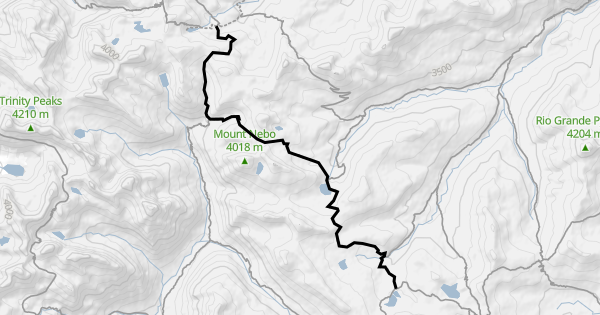 CDT - Hunchback Pass Hiking Trail - - Colorado