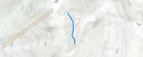 Side Cut Skiing Trail - North Vancouver, British Columbia