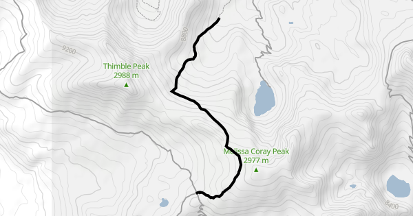 Carson Emigrant Trail - Emigrant Pass Hiking Trail