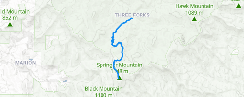 Appalachian Trail - Southern Terminus Hiking Trail - - Georgia