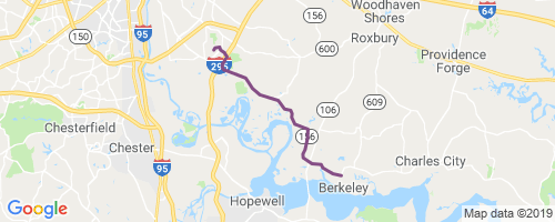 Virginia Capital Trail Multi Trail - Richmond, Virginia