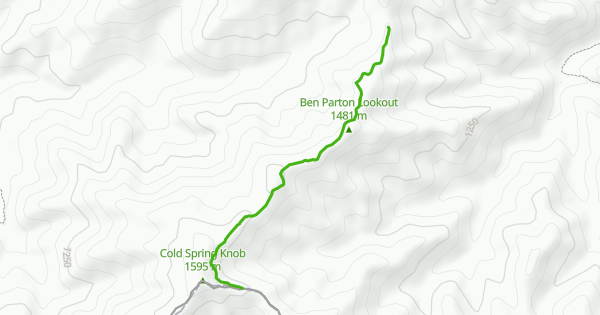 Miry Ridge Trail Hiking Trail - Gatlinburg, Tennessee