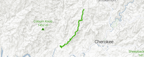 Thomas Divide Trail Hiking Trail - Fontana Dam, NC