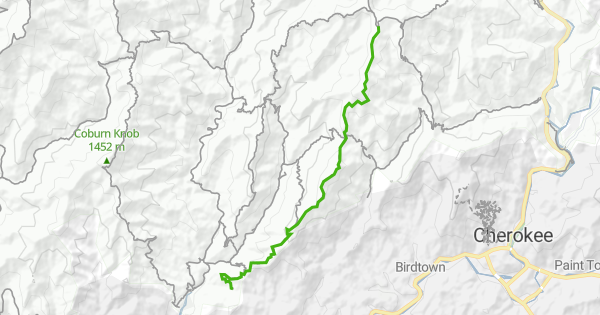 Thomas Divide Trail Hiking Trail - Fontana Dam, NC