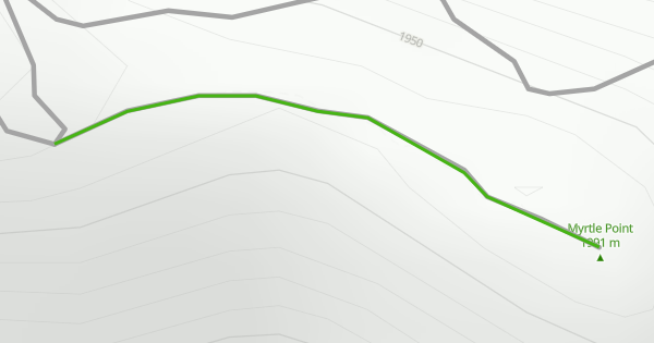 Myrtle Point Trail Hiking Trail - Gatlinburg, Tennessee
