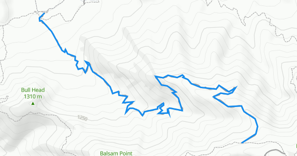 Rainbow Falls Trail Hiking Trail - Gatlinburg, Tennessee