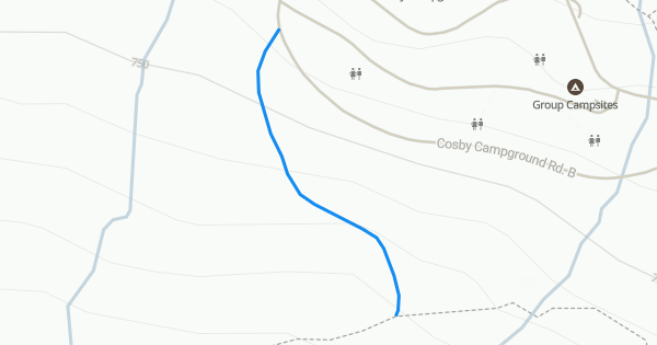 Snake Den Ridge Trail Hiking Trail - Gatlinburg, TN