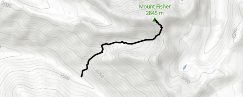 Mount Fisher Hiking Trail - Cranbrook, British Columbia