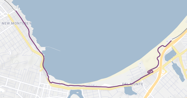 Monterey Bay Coastal Trail - Monterey Section Multi Trail - Monterey, CA