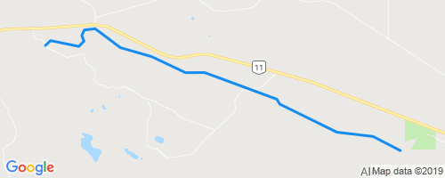 Rail Trail ATVing/Offroading Trail - Nordegg, AB