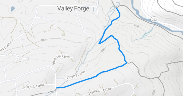 Horseshoe Trail Hiking Trail - Malvern, Pennsylvania