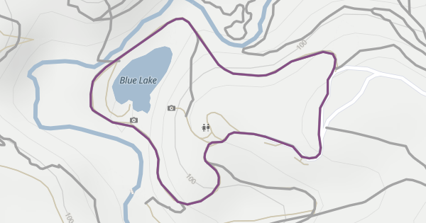 Blue Lake Loop Mountain Biking Trail - Melbourne