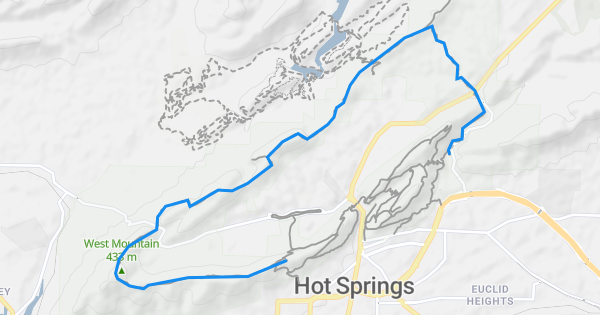 Sunset Trail Hiking Trail - Hot Springs, Arkansas