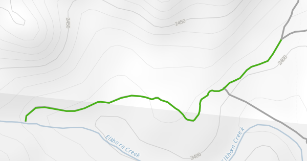 Disappointment Falls Trail Mountain Biking Trail - Red Feather Lakes
