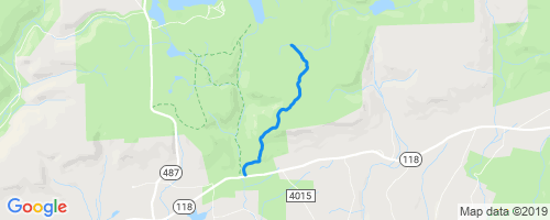 Old Bulldozer Road Trail Multi Trail - Wilkes-Barre