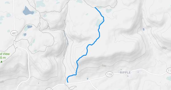 Old Bulldozer Road Trail Multi Trail - Wilkes-Barre