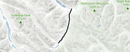 Brazeau (Brazeau River Horse Route) Multi Trail - Jasper