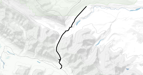 South Boundary (Rocky/Cardinal Pass) Multi Trail - Jasper
